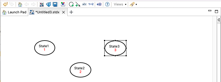 Constructing a state transition diagram