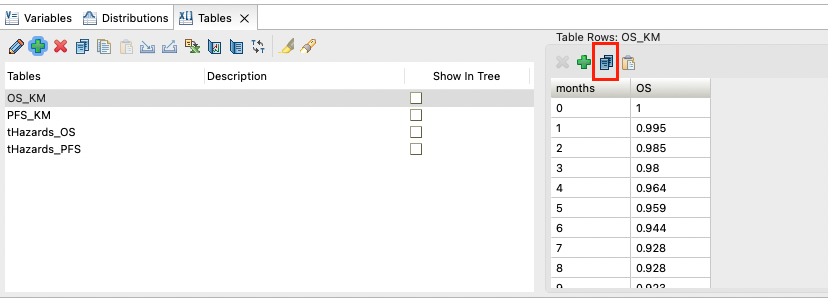 Creating and Editing Tables