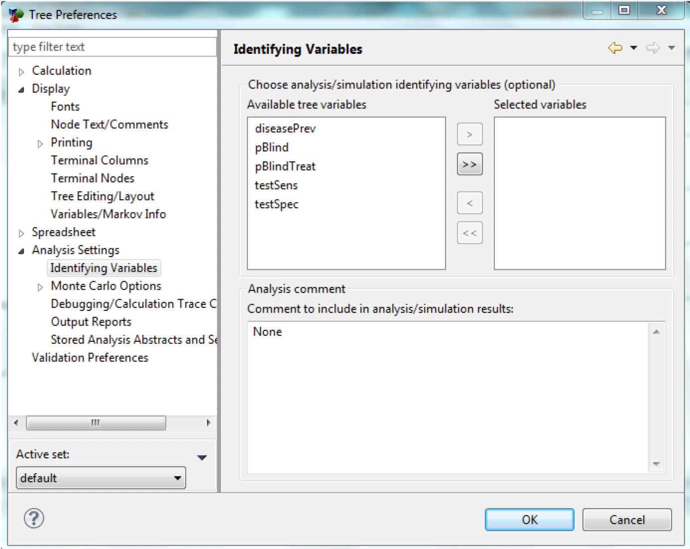 Identifying Variables