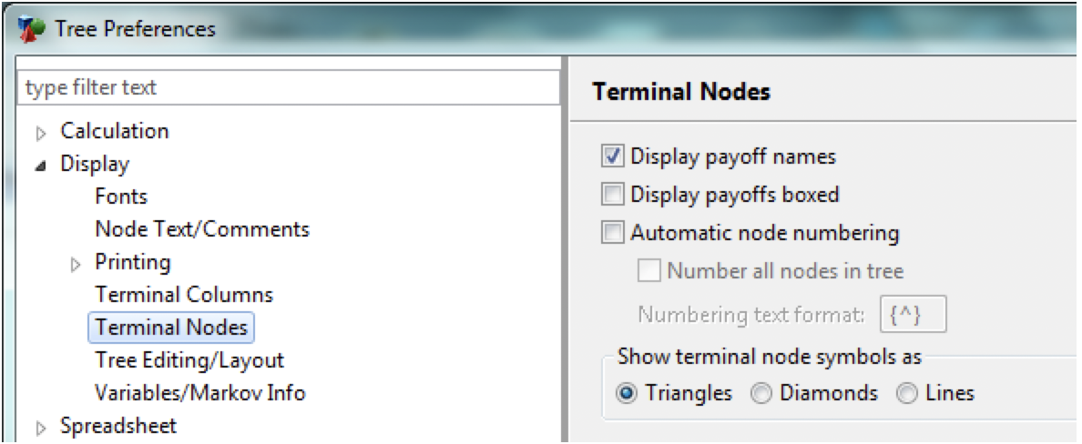 Terminal Nodes