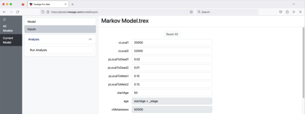 Share Models on the Web in TreeAge Pro