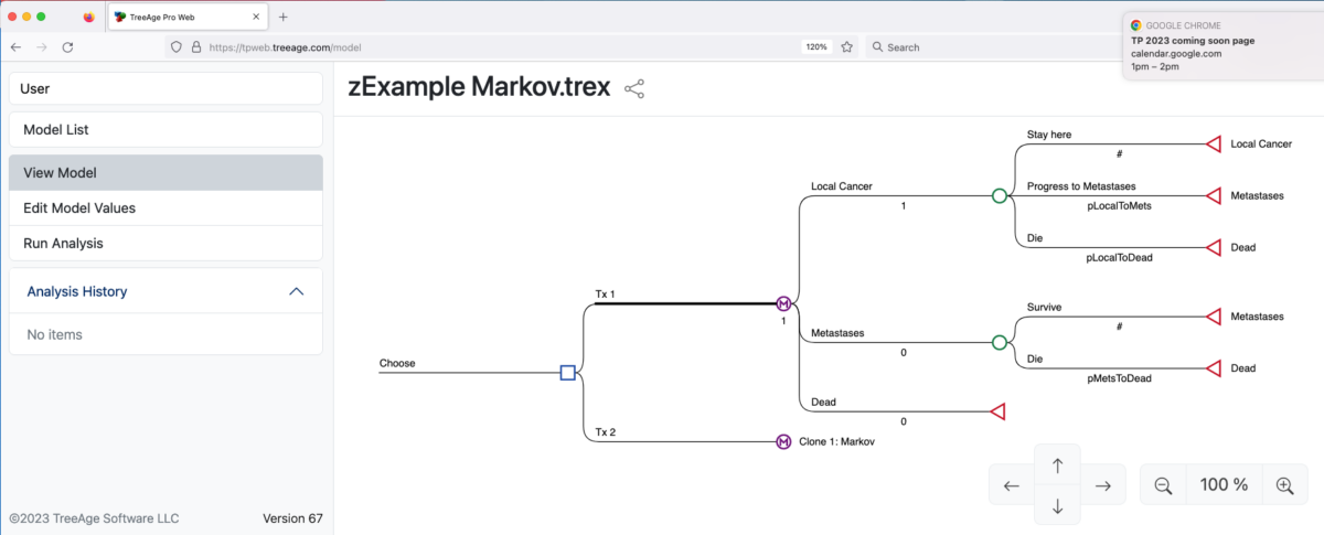 Share Models on the Web in TreeAge Pro